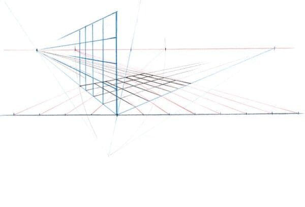 Réussir la perspective à 2 points de fuite - Le Mangakoaching