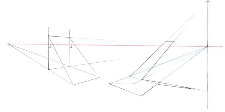 Réussir la perspective à 2 points de fuite - Le Mangakoaching