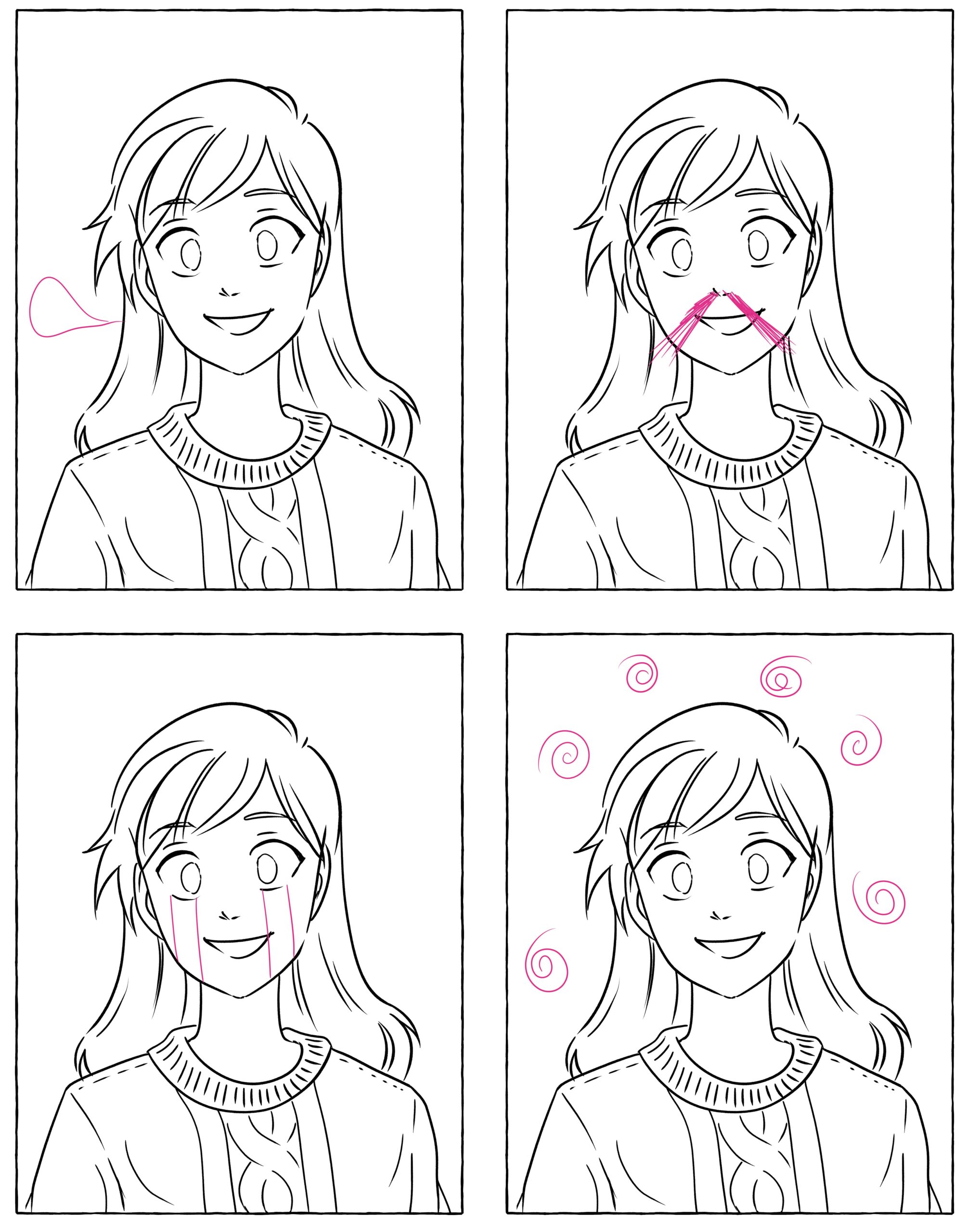 Iconographie du manga : Manpu - Le Mangakoaching